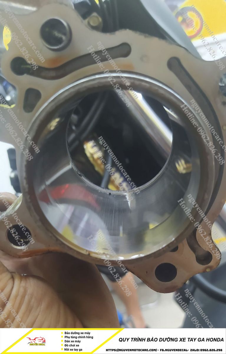 Quy trình bảo dưỡng xe tay ga Honda chuyên nghiệp